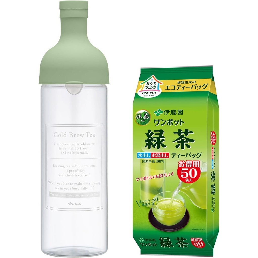 【Directly from Japan】Itoen One Pot Green Tea with Matcha Green Tea Bag ...