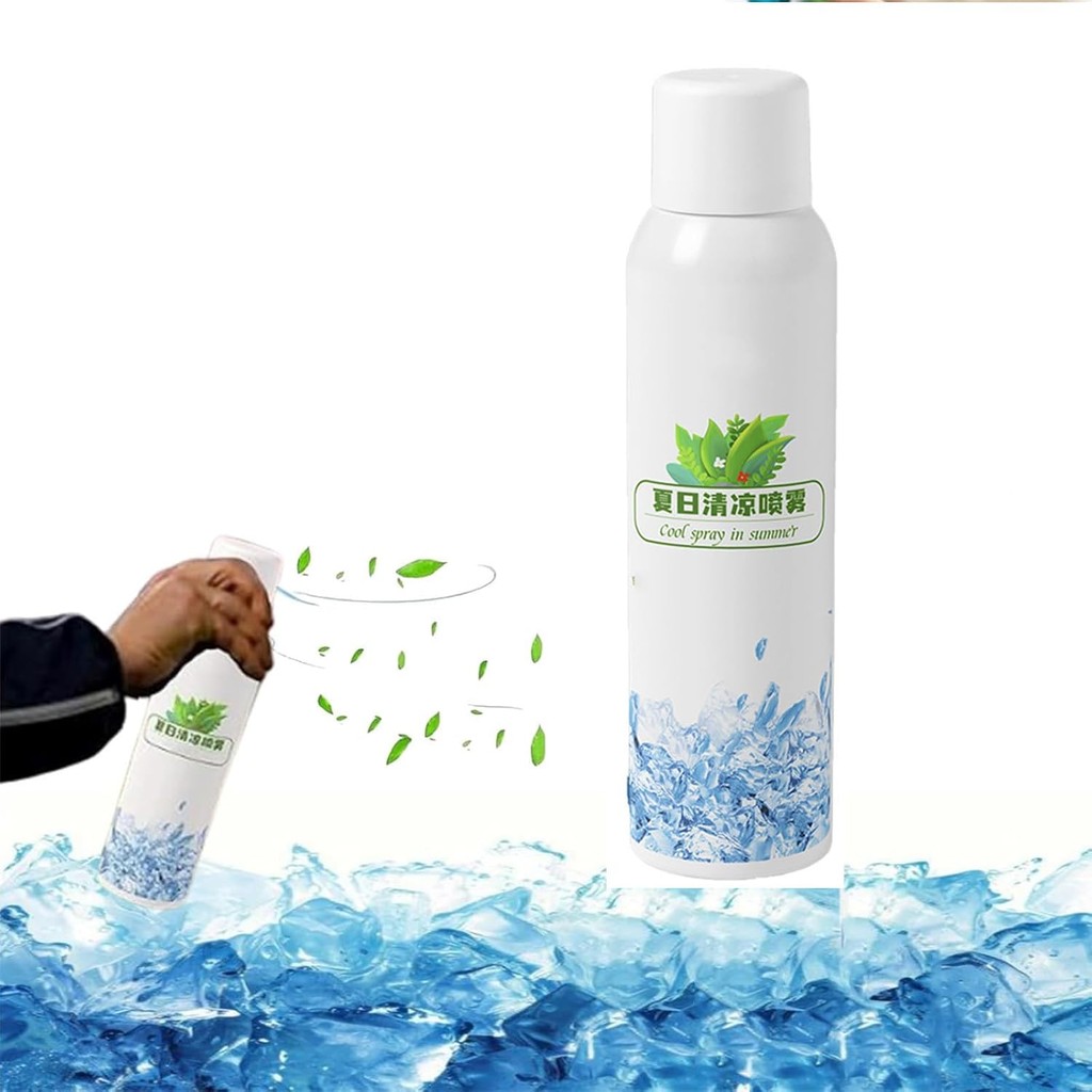 Cooling Spray, Cooling Spray for Face,Quick Cool Down Heat Stroke ...
