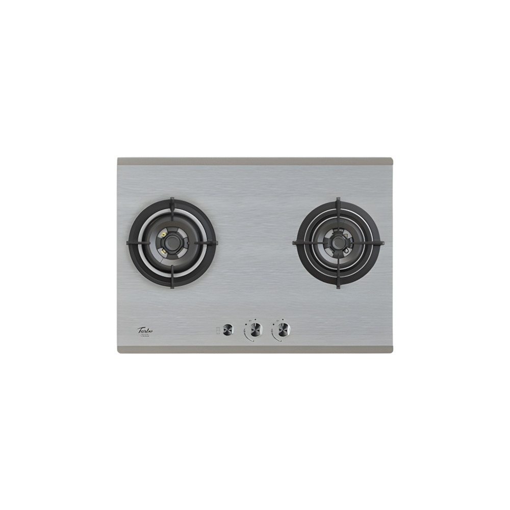 Turbo T702SSV Gas Hob | 70 cm | 2 Burner | Stainless Steel SUS304 ...