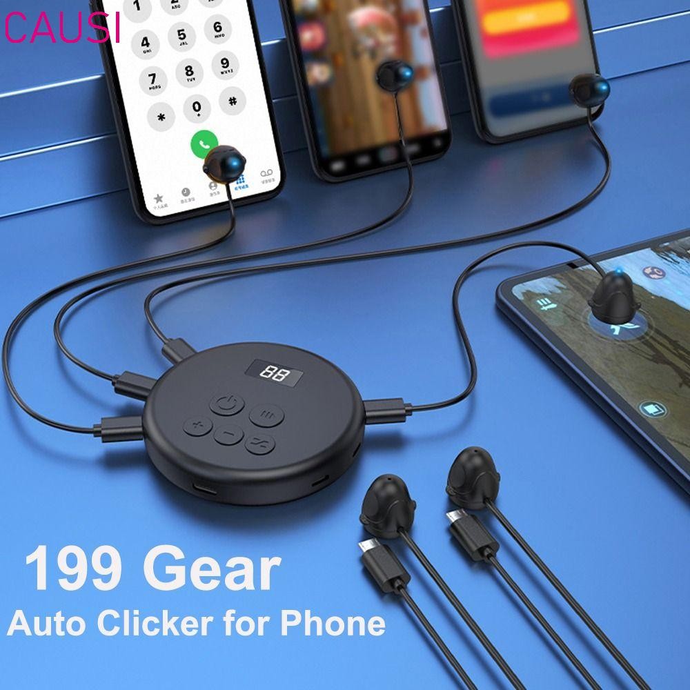 CAUSI Auto Clicker for Phone, Simulated Finger Continuous Clicking ...