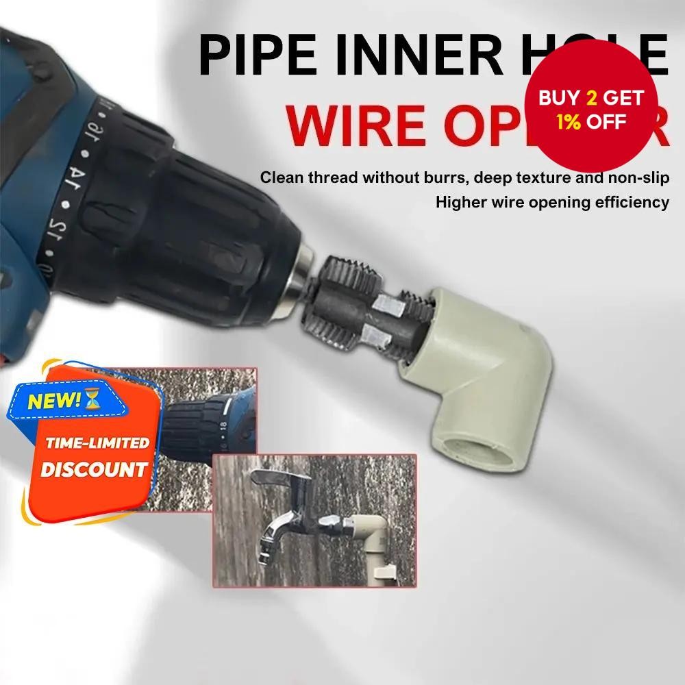 Durable PVC Pipe Threader Kit – Efficient Plumbing Tool for Internal ...