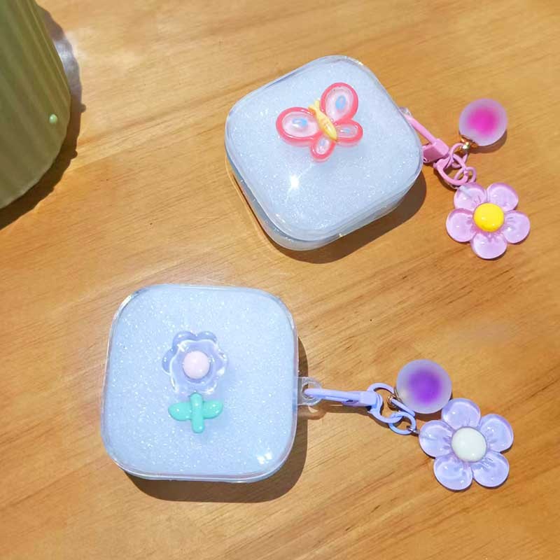 for QCY T13 T13X T13 ANC HT05 Case C30 C30S AilyBuds Pro Cute flower ...