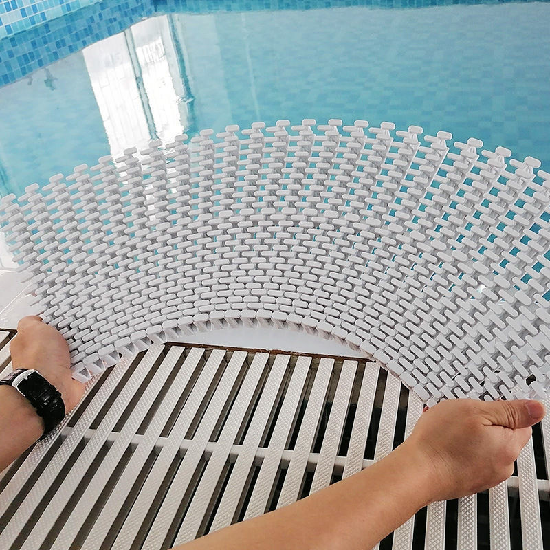 Swimming pool grille bathroom drainage gutter bathing area anti-skid ...