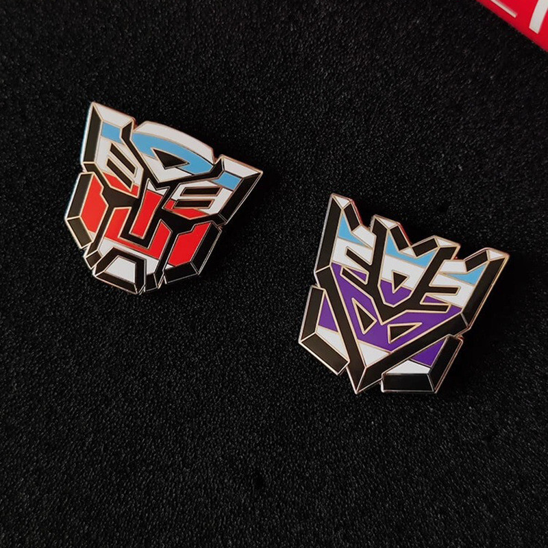 New Transformers Metal Badge Brooch Cartoon Megatron Optimus Prime ...
