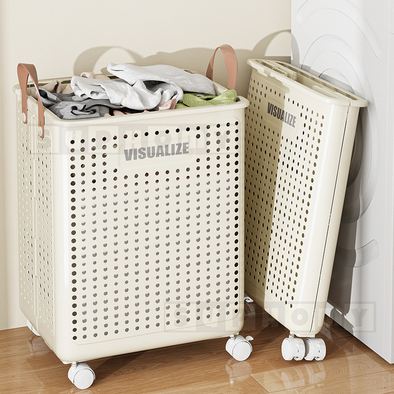 💖SG local stock💖Folding Laundry Basket Foldable laundry box Sundry ...
