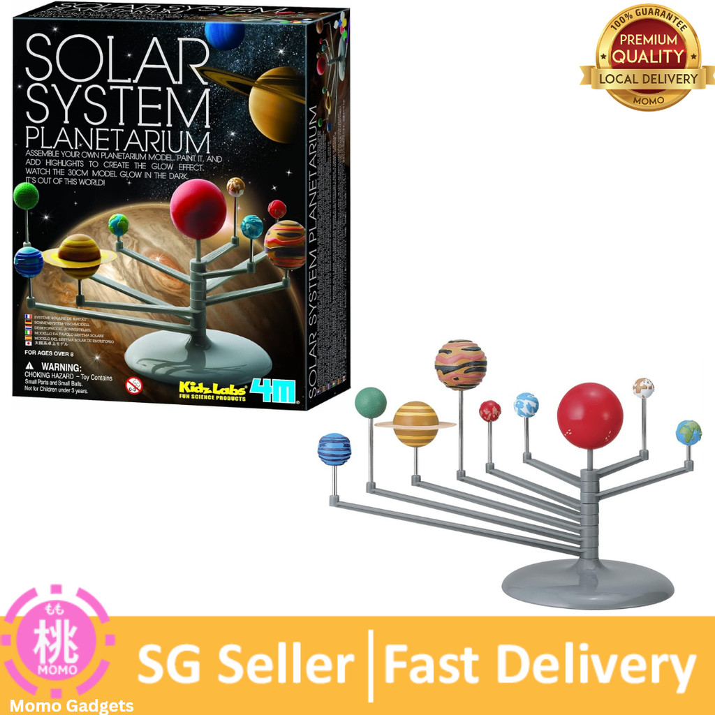 4M Solar System Planetarium - DIY Glow In The Dark Astronomy Planet ...
