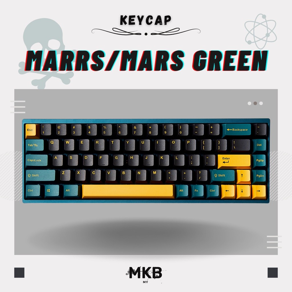 [READY STOCK] Marrs Green / Mars Green PBT Double Shot Cherry Profile ...