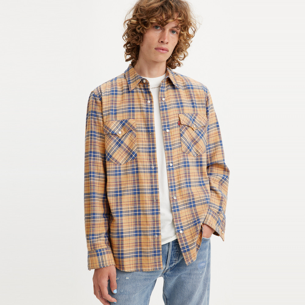Levi's® Men's Relaxed Fit Western Shirt A1919-0019 | Shopee Singapore