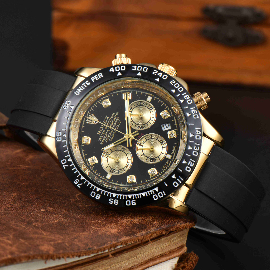 Men Low-Key Business Wrist Watch Daytona Series Sweeping Second ...