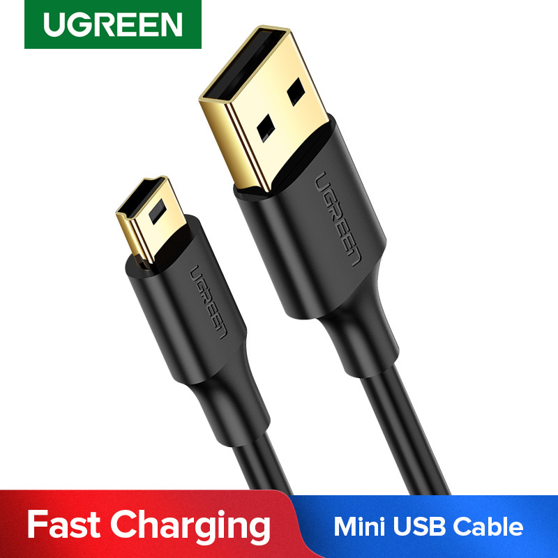 UGREEN Mini USB Cable USB 2.0 Type A Male to Mini B 5-Pin Cable For MP3 ...
