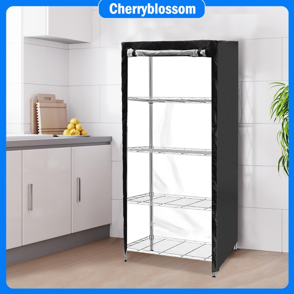 Storage Shelving Unit Cover Waterproof Wire Shelf Cover Dustproof ...