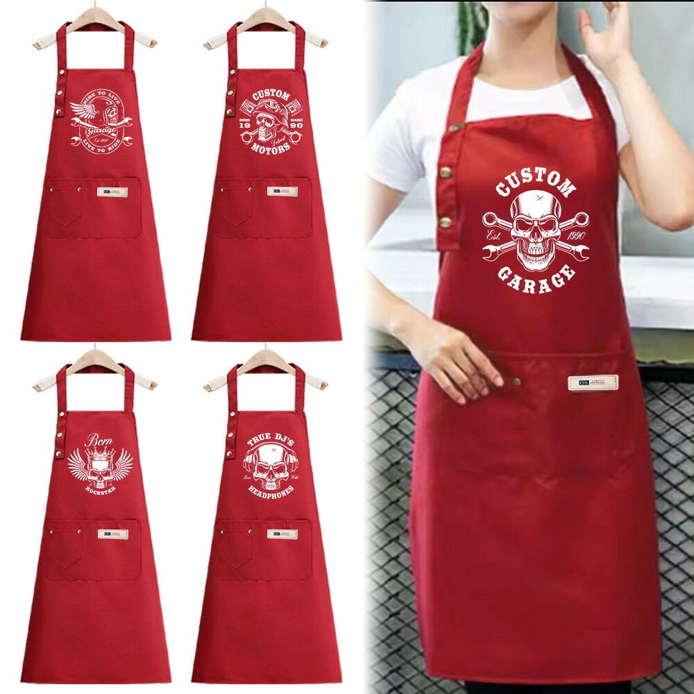 Fashionable Chef's apron Household Gardening apron with a front pocket ...