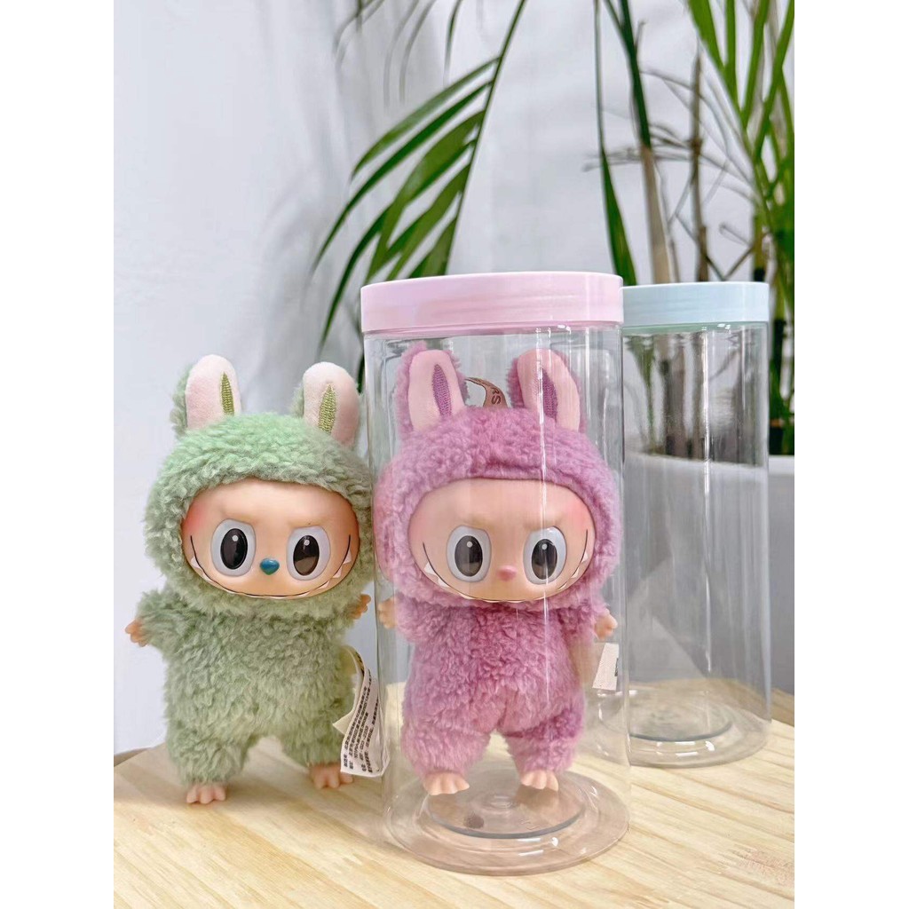 (no doll) Pop mart labubu protective box doll display box dustproof box ...