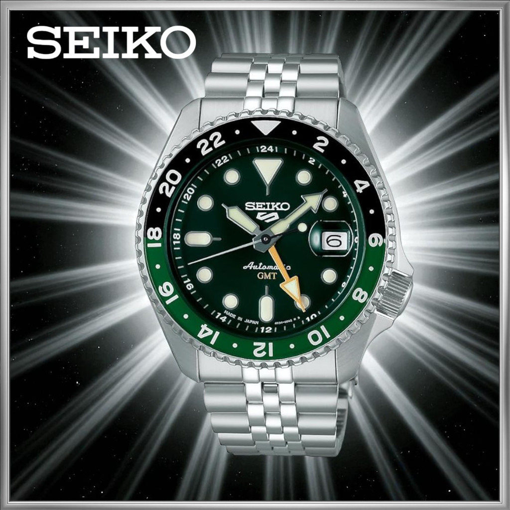 SEIKO 5 SPORTS SKX Series GMT Automatic Mechanical Watch Men's Deep ...