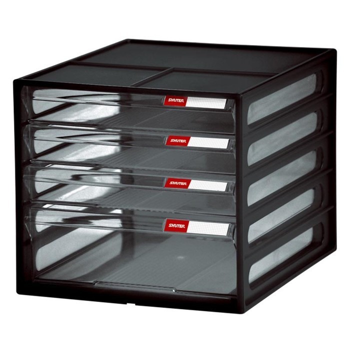 Rack DD-113/1213 Shuter Desk File Organizer (Black) | Shopee Singapore