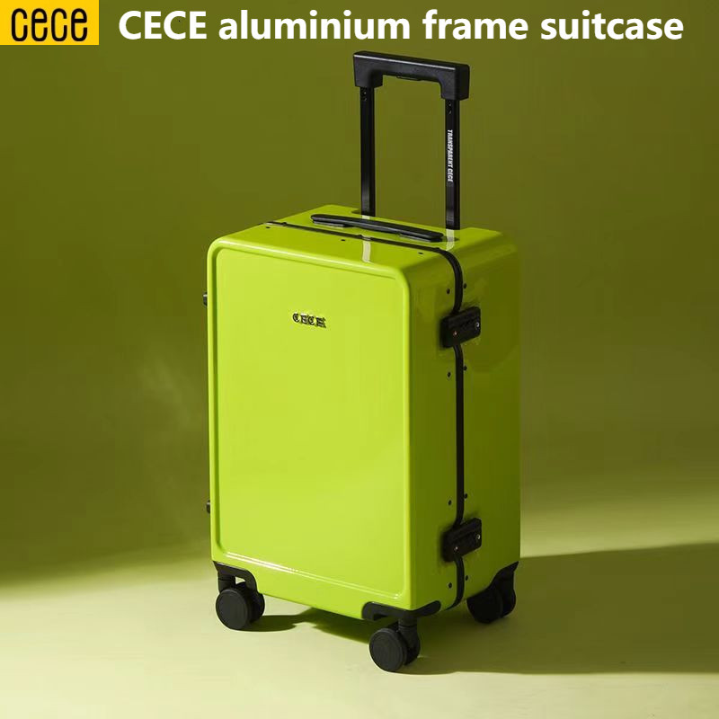 Cece Aluminum Frame Luggage Box 67cm Portable Carrying Trolley Case ...