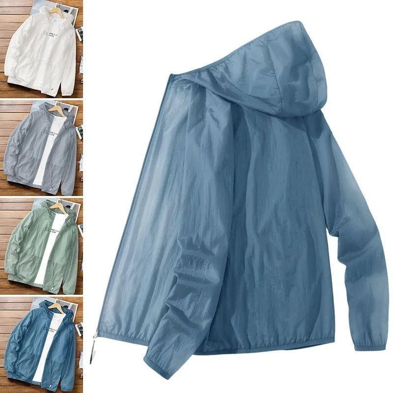 Quick-drying UV Jacket Breathable Men Lightweight Summer Sun Protection ...