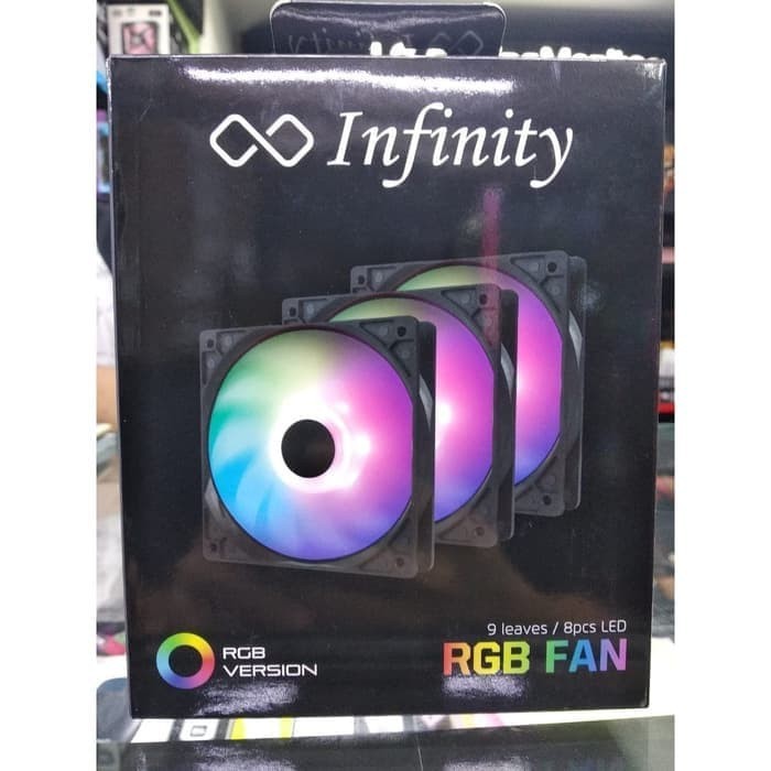 Fan Casing Infinity RGB INSIDE RING FAN - 3 Pack (REMOTE+CONTROLER ...