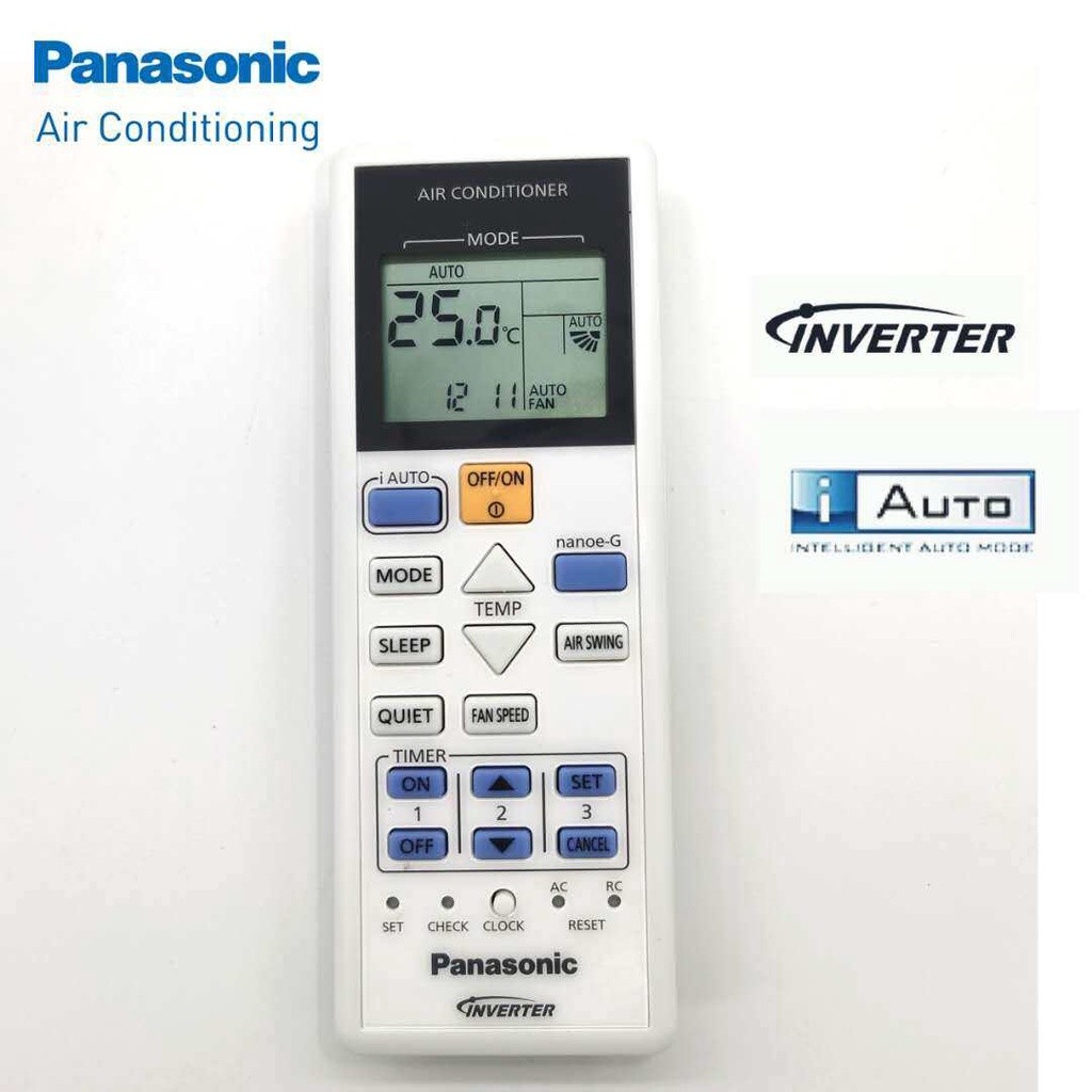 HighQuality Panasonic i AUTO Air Conditioner remote control (INVERTER ...