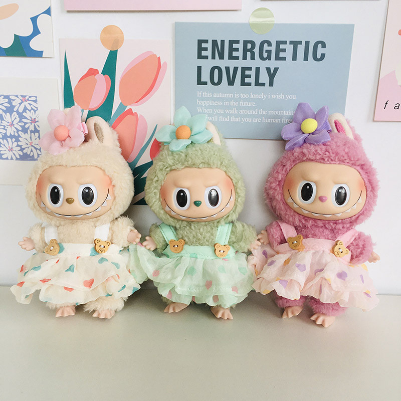 Labubu V1 Doll Clothes Set Labubu Clothes Accessories Clothing DIY Kid ...
