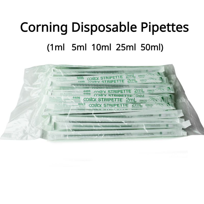 Corning Disposable Sterile Pipet 1ml/5ml/10ml/25ml/50ml Capacity Lab ...