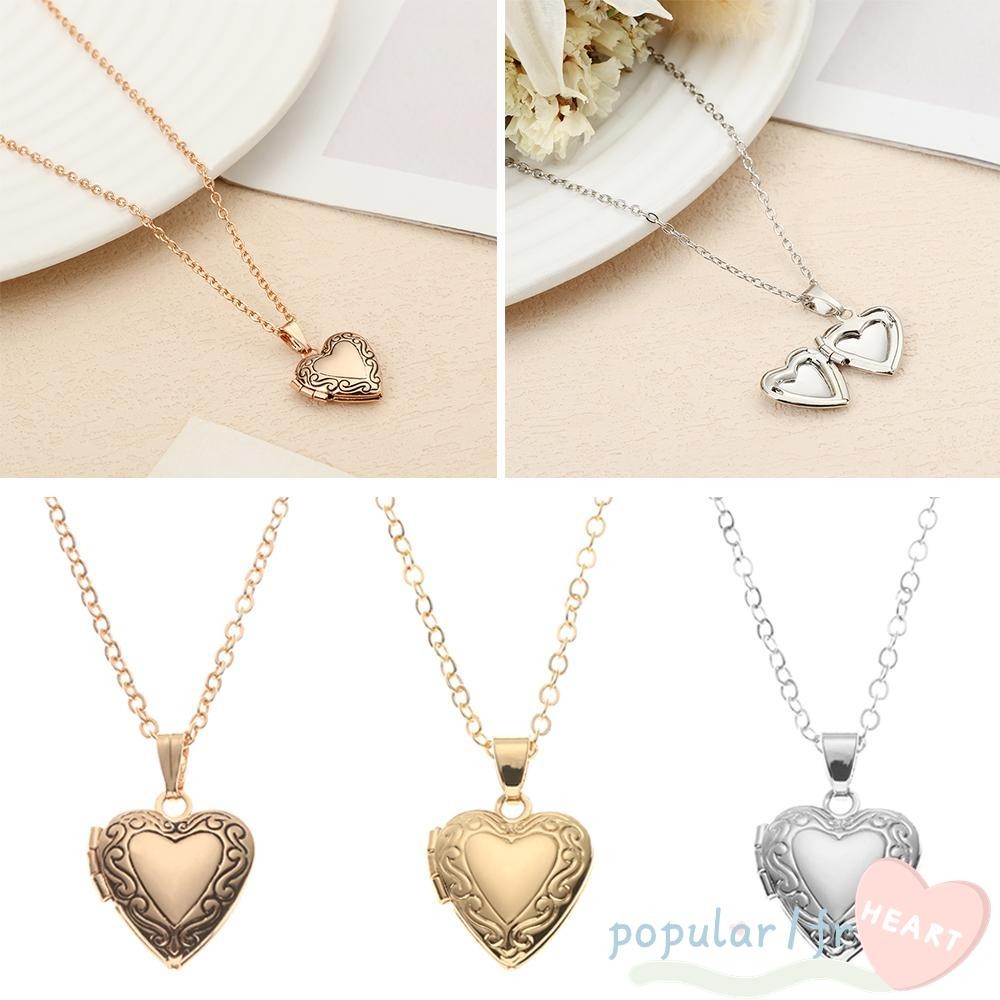 POPULAR1 Photo Picture Locket Forever and Always Fashion Friend Chain ...