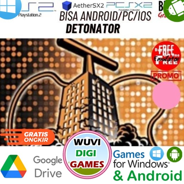 Selling PS 2 Detonator Games | Can be used on PC / Android / IOS Plus ...