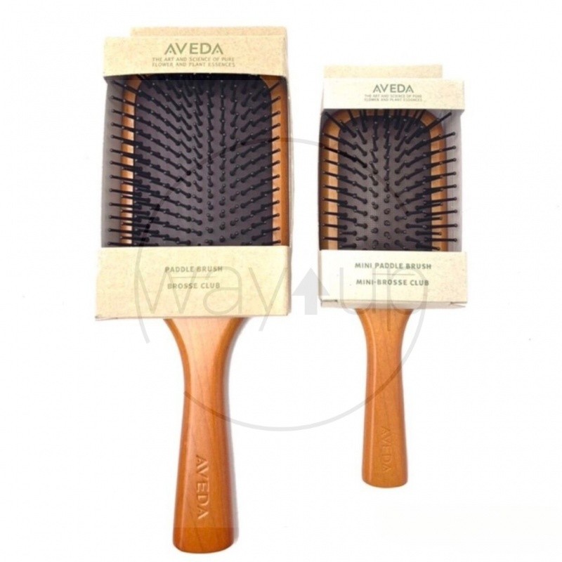 【SG shipment】 AVEDA | Air Cushion Anti Hair Loss Massage Comb Wooden ...