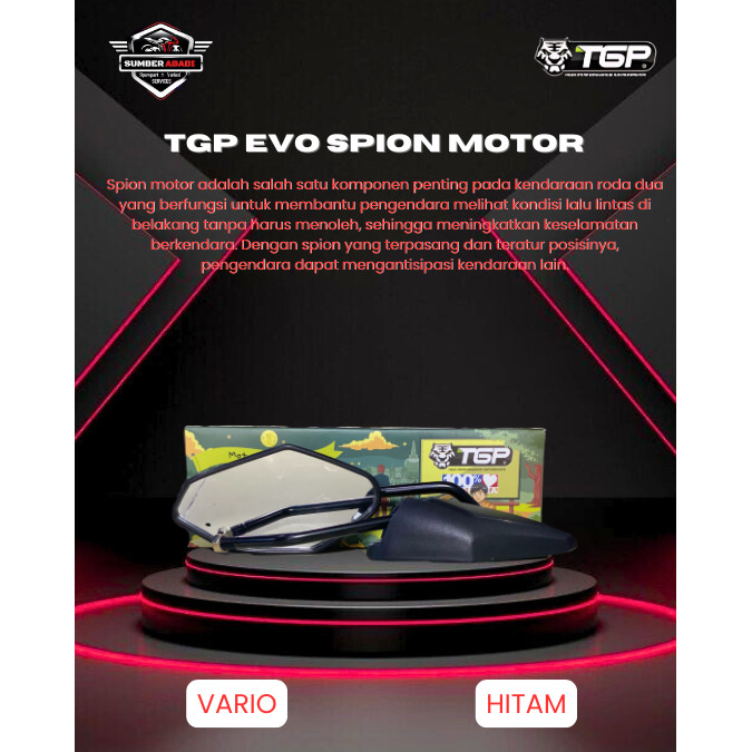 TGP Evo Vario honda Mirror (Black) | Shopee Singapore