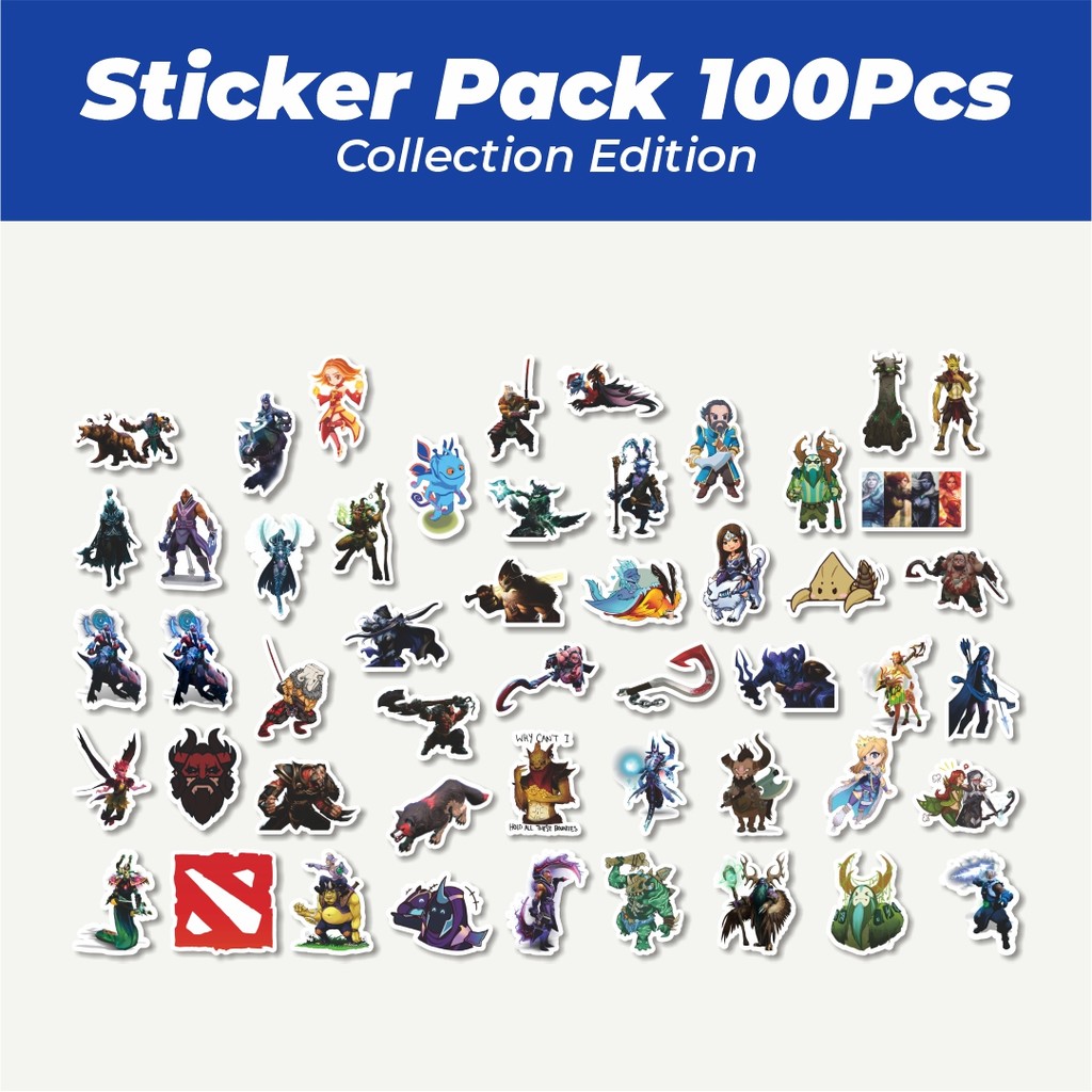 HP Hot Sticker Defend Of The Ancient - DOTA Series 2 Cute Waterproof ...