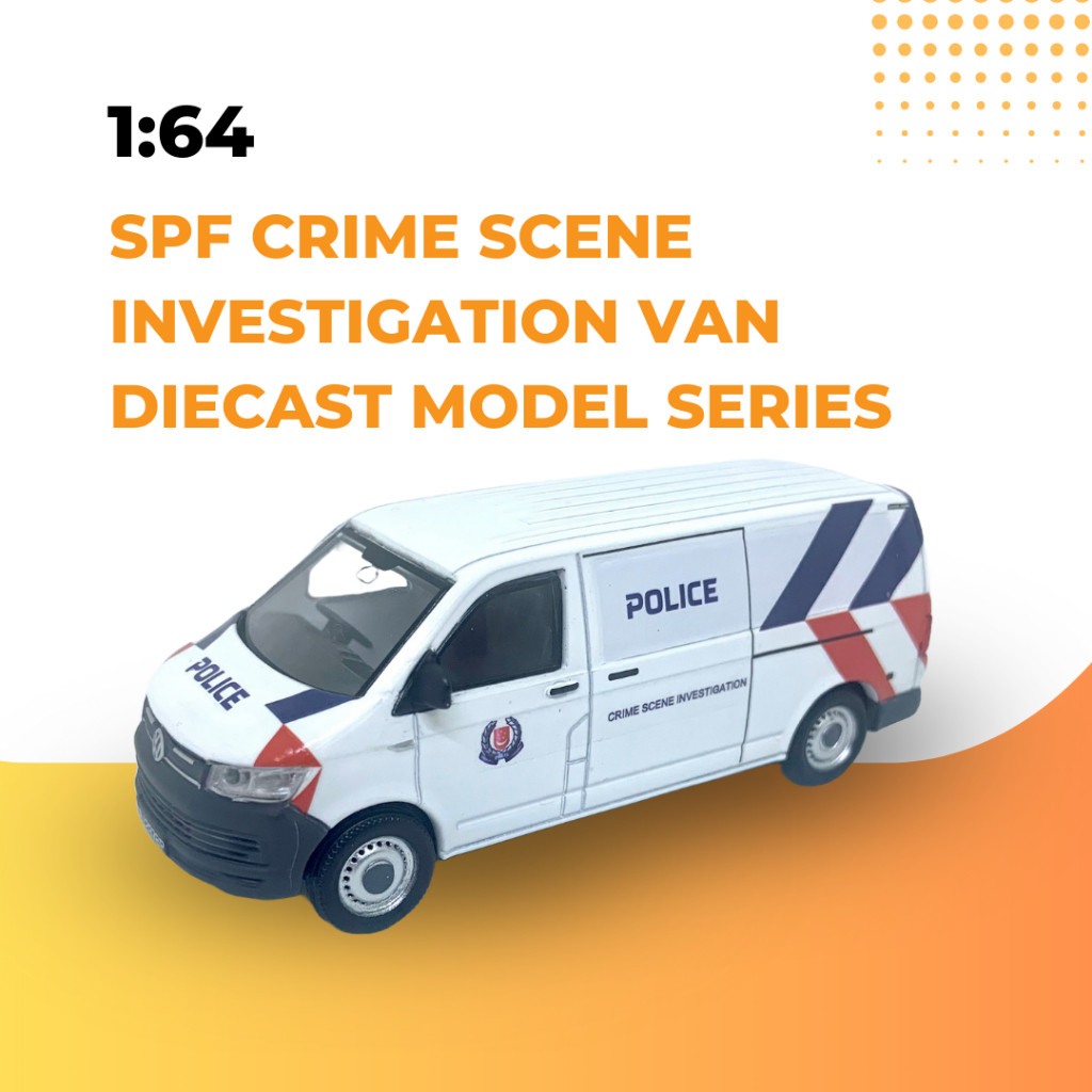 [1:64 Diecast] SPF Crime Scene Investigation Van – Collectible Model ...