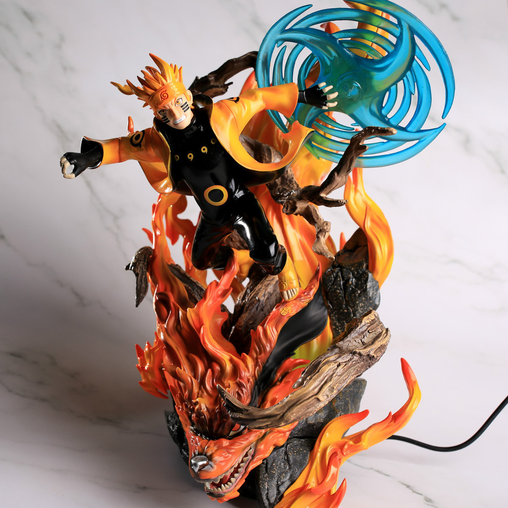 Fybn Figure Singularity Nine-Tailed Six-Dao Naruto Automatic Six-Dao ...