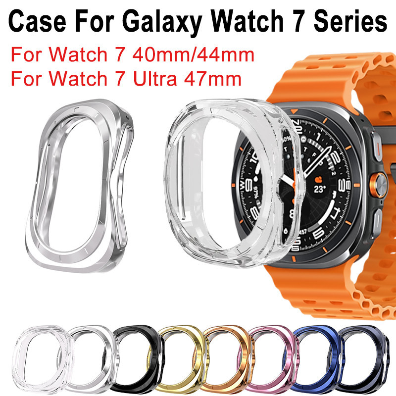 Case for Samsung Galaxy Watch 7 Ultra 47mm Smartwatch Cover Soft TPU ...