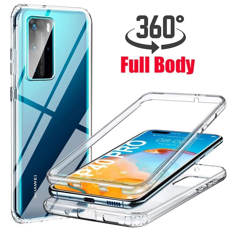 360 Full Protection Phone Case for Huawei P40 P20 P30 Mate 20 10 Pro ...