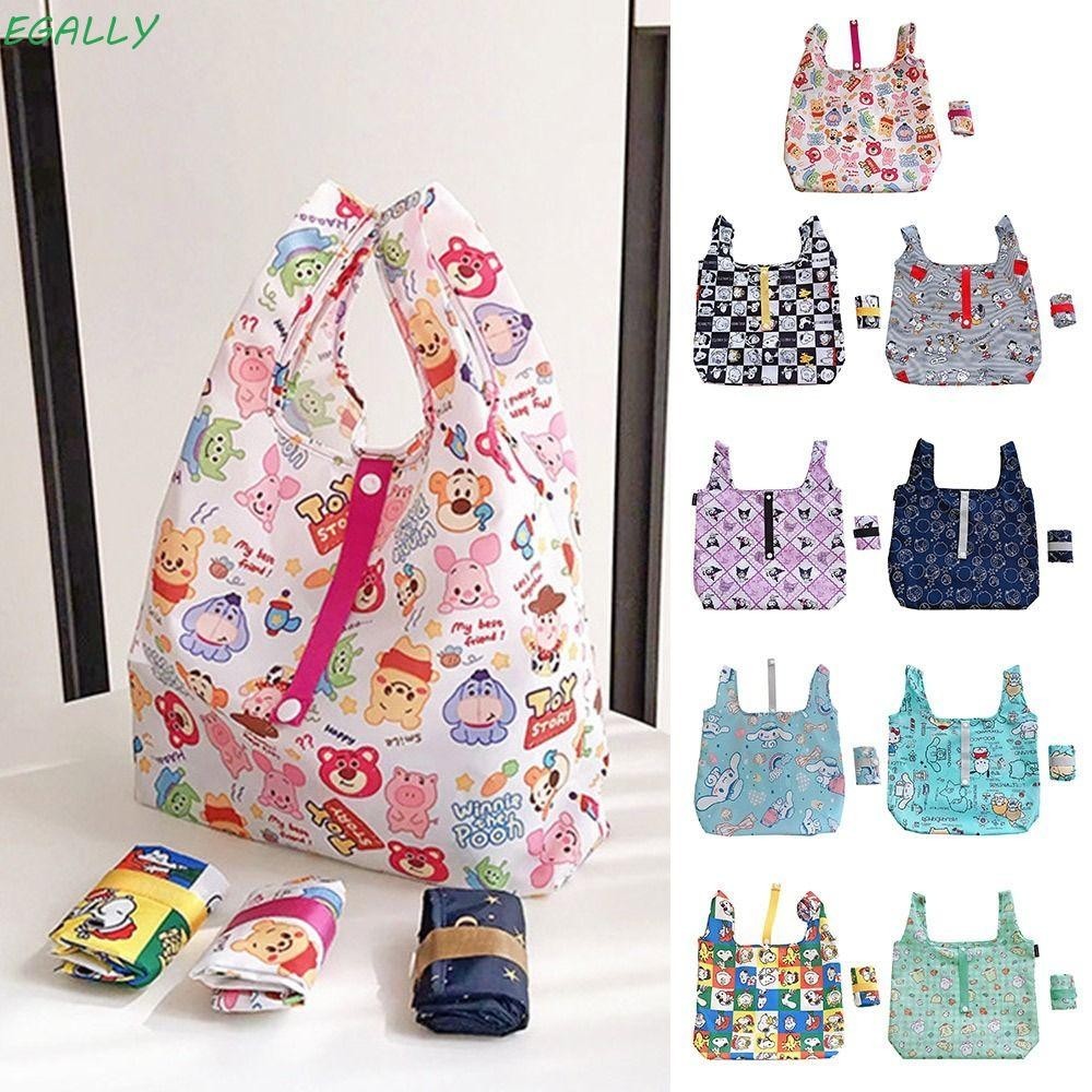 EGALLY Shopping Bag, Cartoon Multi Purpose Storage Bag, Reusable ...