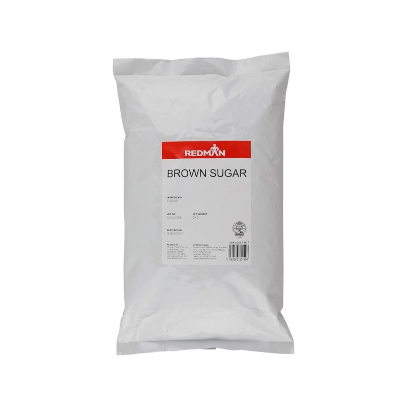 RedMan Brown Sugar 2kg | Shopee Singapore