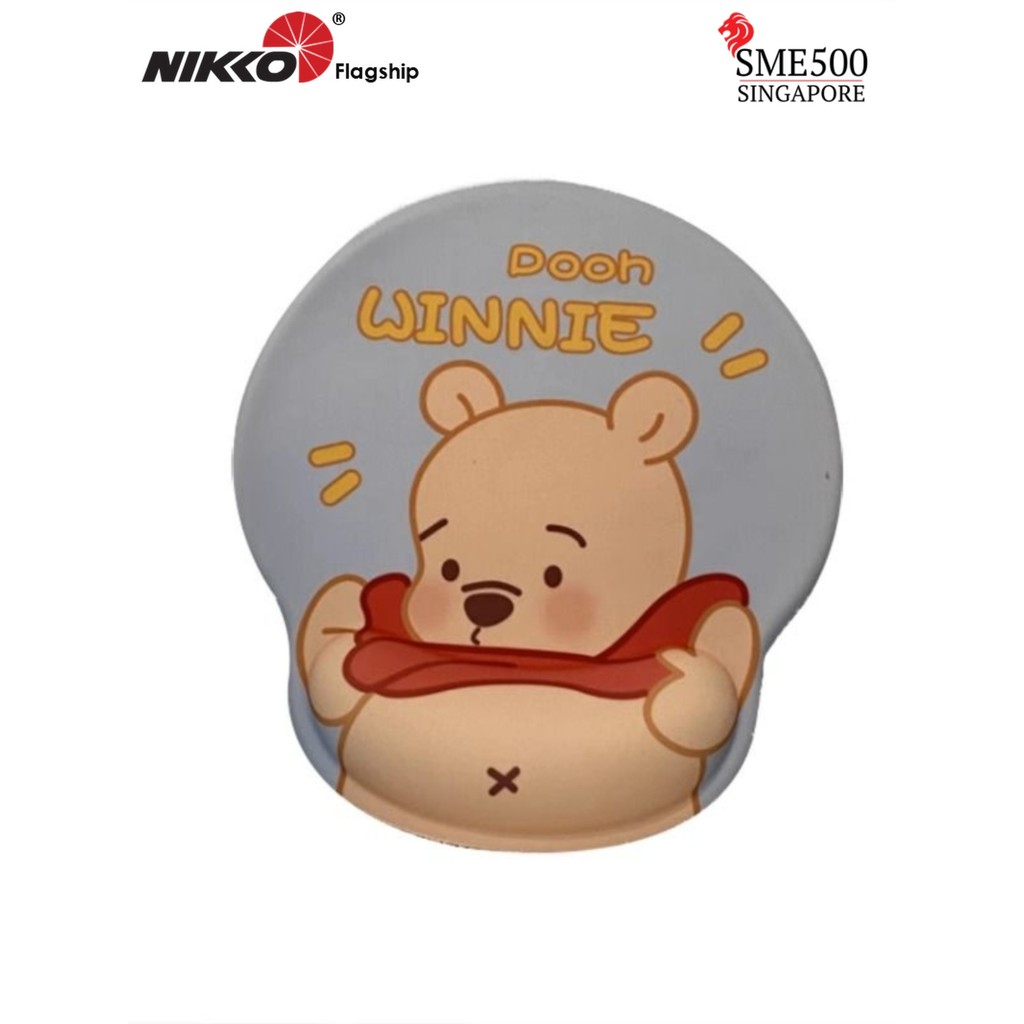 Nikko mouse pad style cute cartoon big belly bear mouse pad office ...