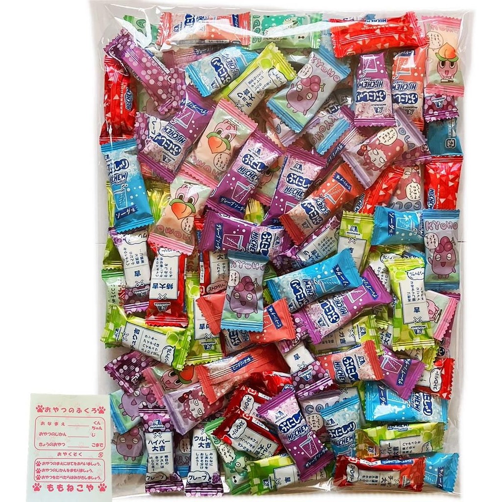 Morinaga Hi-Chew Puni Shari UHA Puccho Assorted Set 10 Types 104 Pieces ...