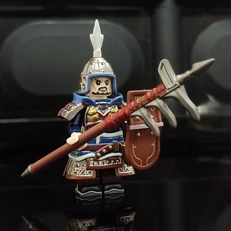 Compatible with Lego Three Kingdoms Tiger Leopard Riding Armor Version ...