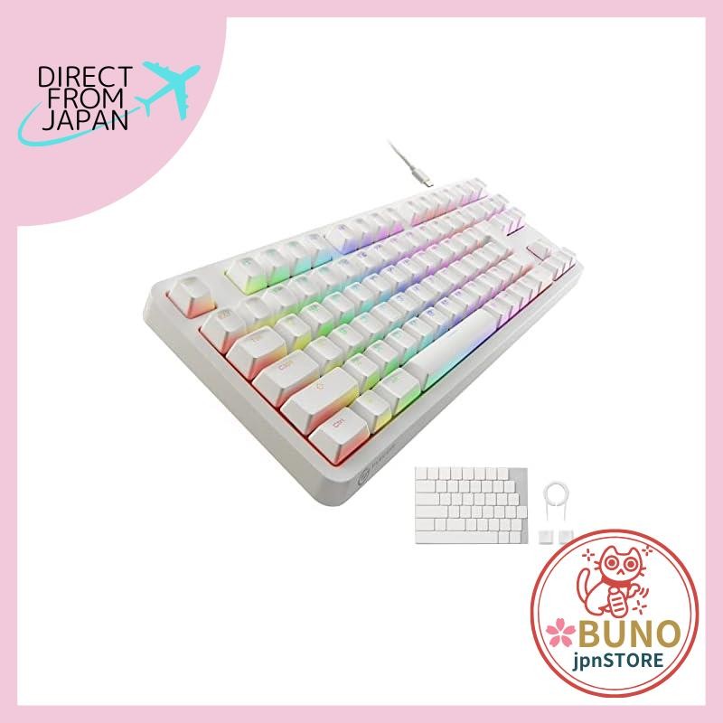 ELECOM Gaming Keyboard V-custom VK310S Wired RGB Tenkeyless Mechanical ...