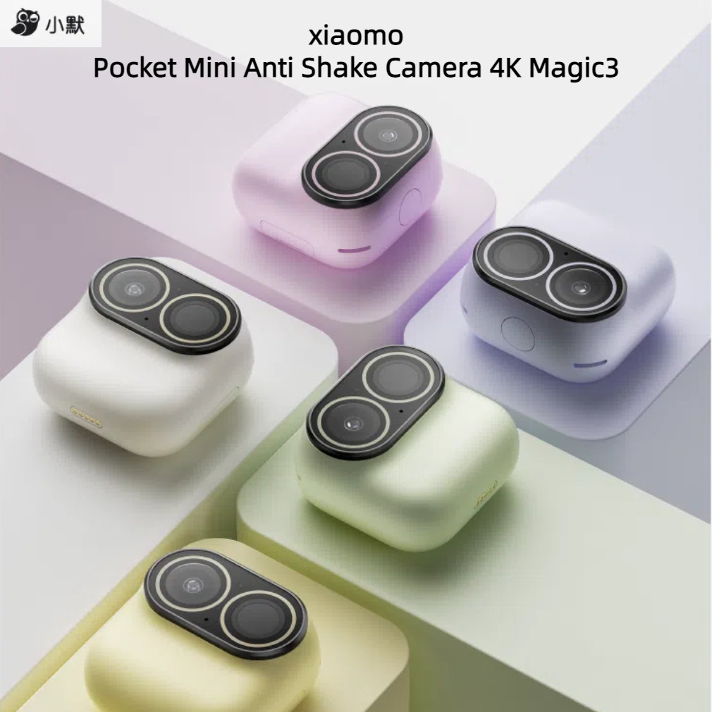 Xiaomo Magic3 Pocket Camera 4K Image Quality sport camera Six-Axis AI ...