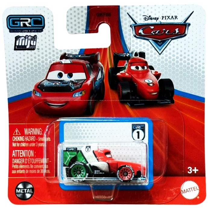 Mini Racers Disney Pixar Metal Francesco Bernoulli GRC GKF65 | Shopee ...