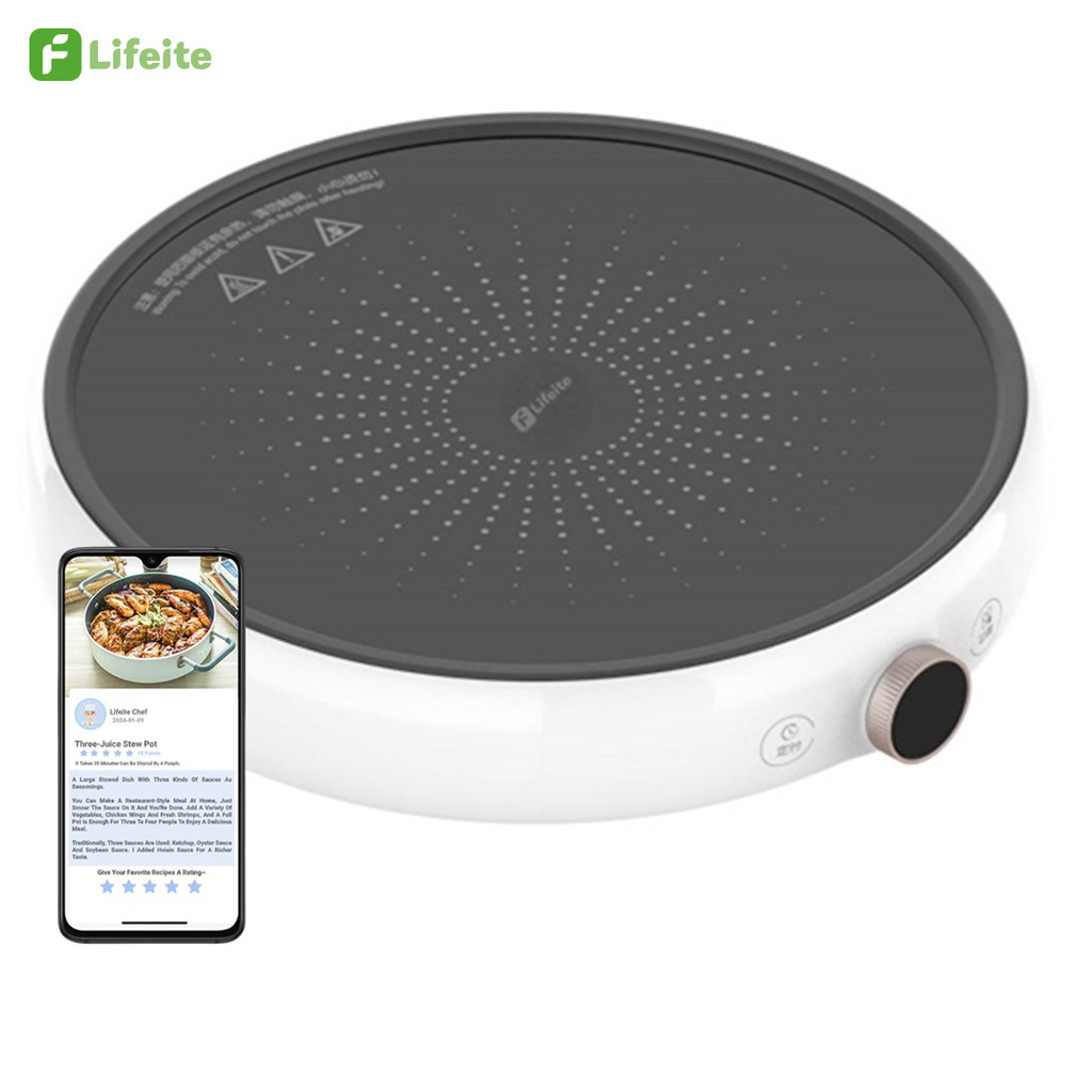Lifeite Smart Induction Cookter OLED Display 2100W High Power Dual ...