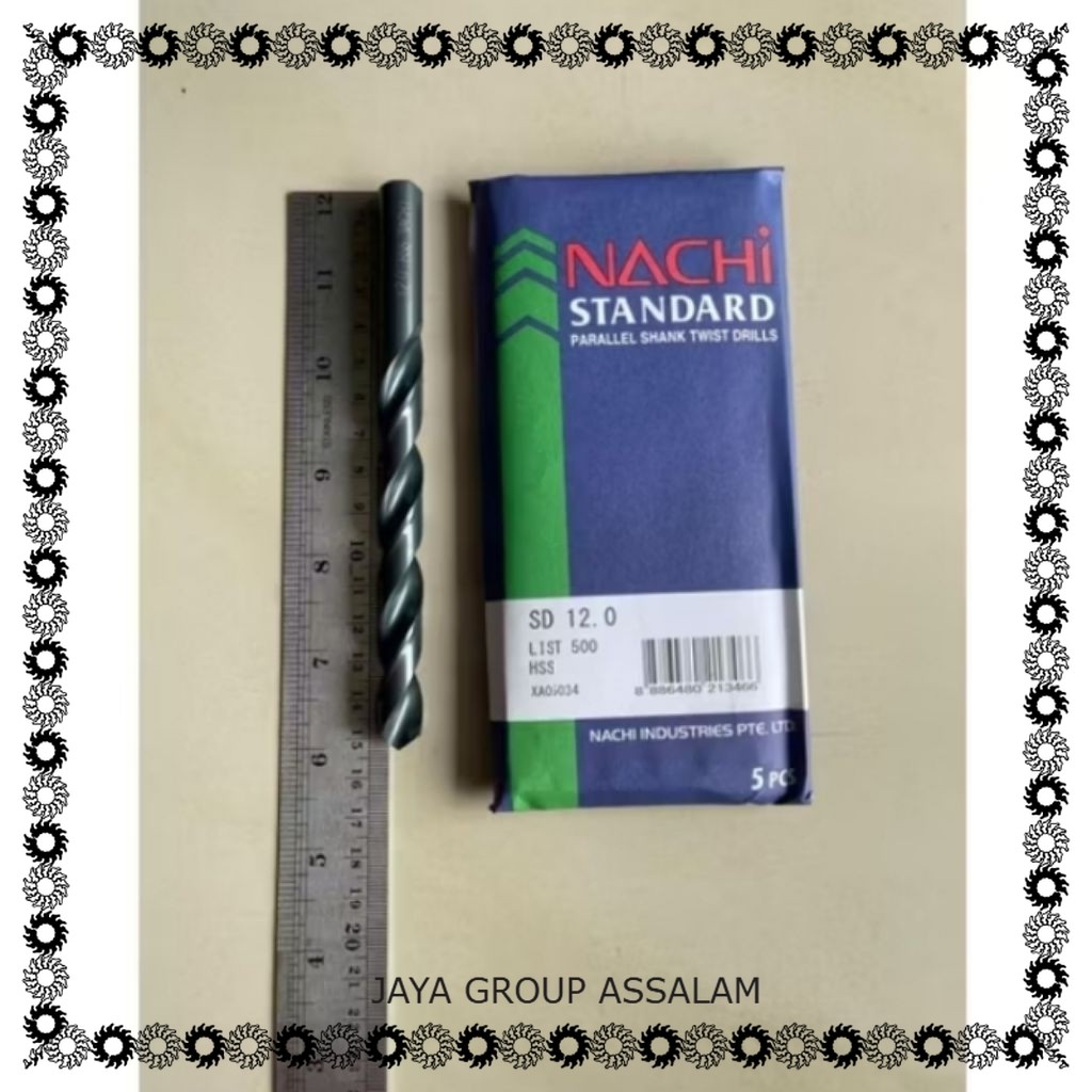 MATA NACHI 12MM HSS ORIGINAL IRON DRILL BIT (Price per 1 Piece ...