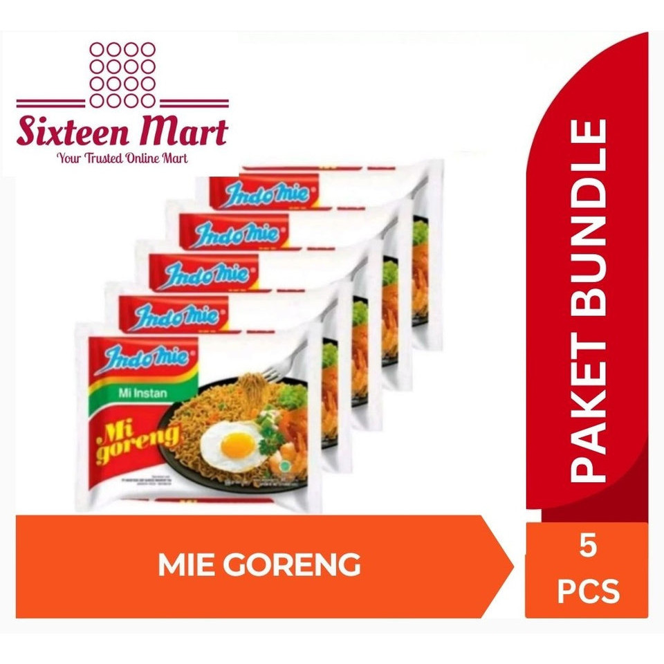 Indomie Instant Noodle - Bundle of 5 packets - 5 x 80gr (SG) | Shopee ...