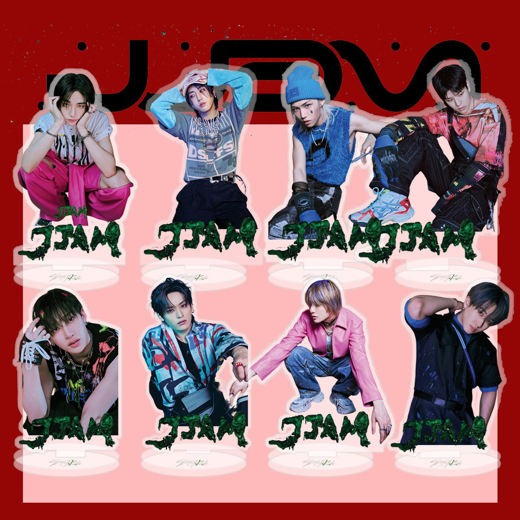 Kpop Stray Kids New Album JJAM Peripheral New Acrylic Double-sided ...