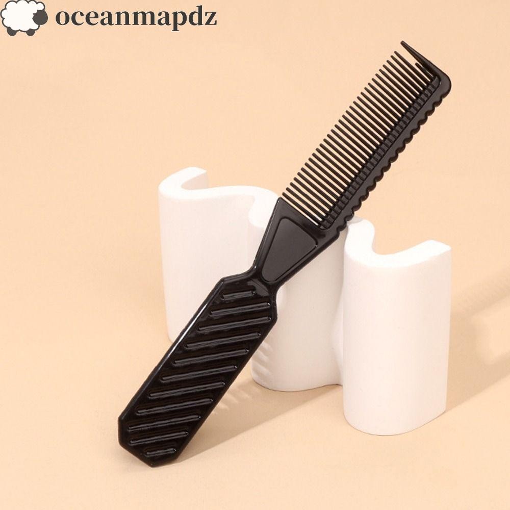 OCEANMAPDZ Double-sided Comb, Vintage Shave Beard 2-in-1 Styling Comb ...