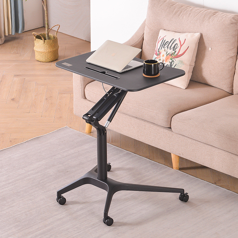 Height Adjustable Table Mobile Ergonomic Sit Standing Moveable Desk for ...