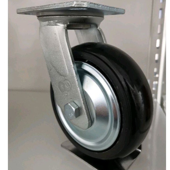 Premium quality 6" heavy duty castor wheels DIY trolley/ Roda Kastor ...
