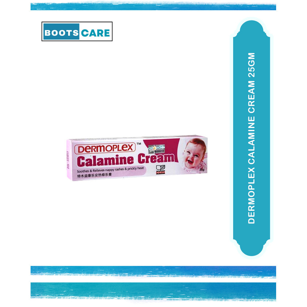 Dermoplex Calamine Cream Nappy Rashes (25g) | Shopee Singapore